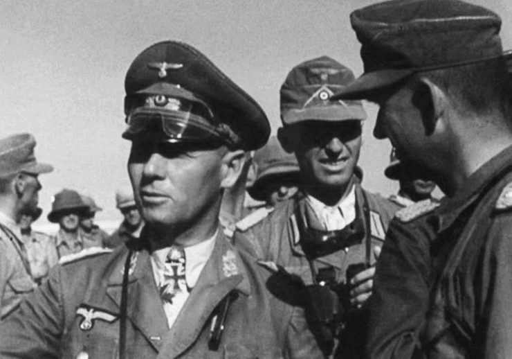 Why was one of Nazi Germany's best tank commander, Erwin Rommel, sent ...